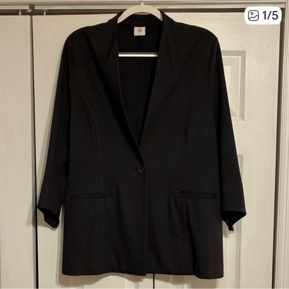 CAbi | Jackets & Coats | Cabi Elegant Black Suit Jacket | Poshmark